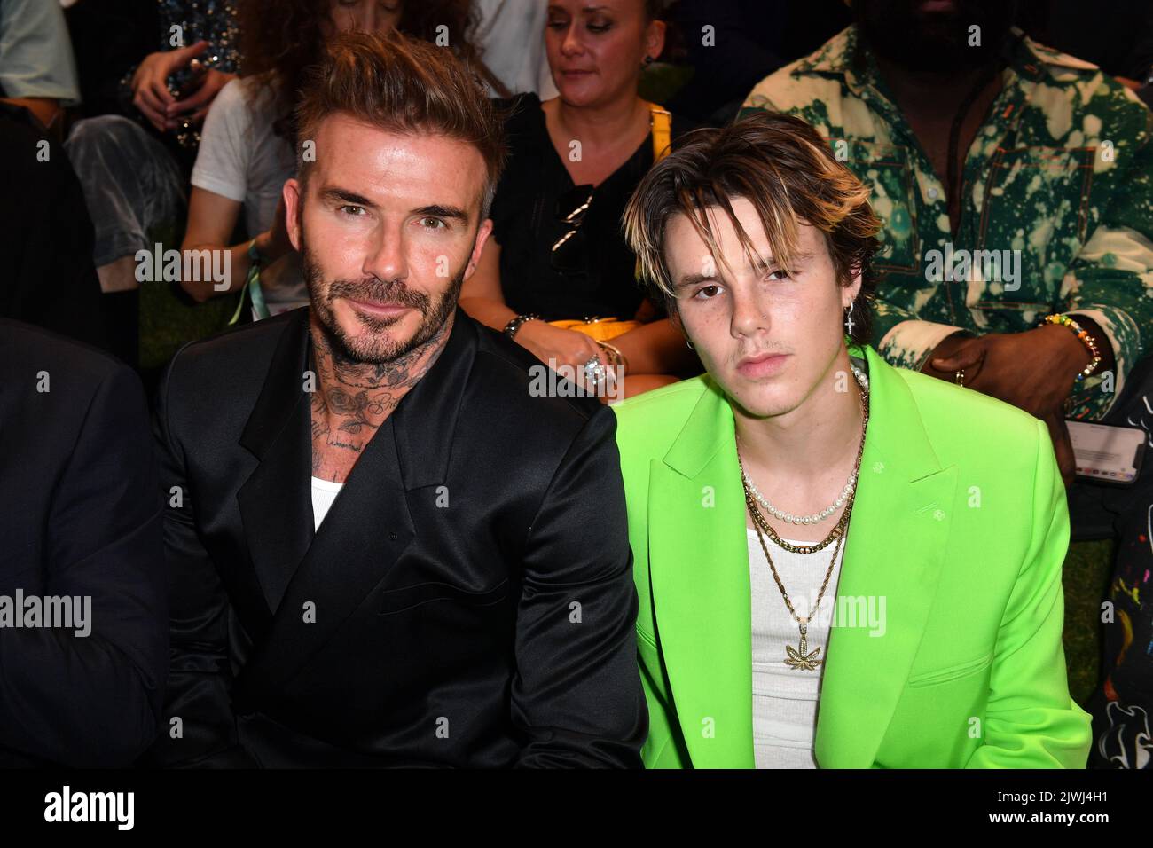 Dior Fashion week: David Beckham, Cruz Beckham, Naomi Campbell, Jessica ...