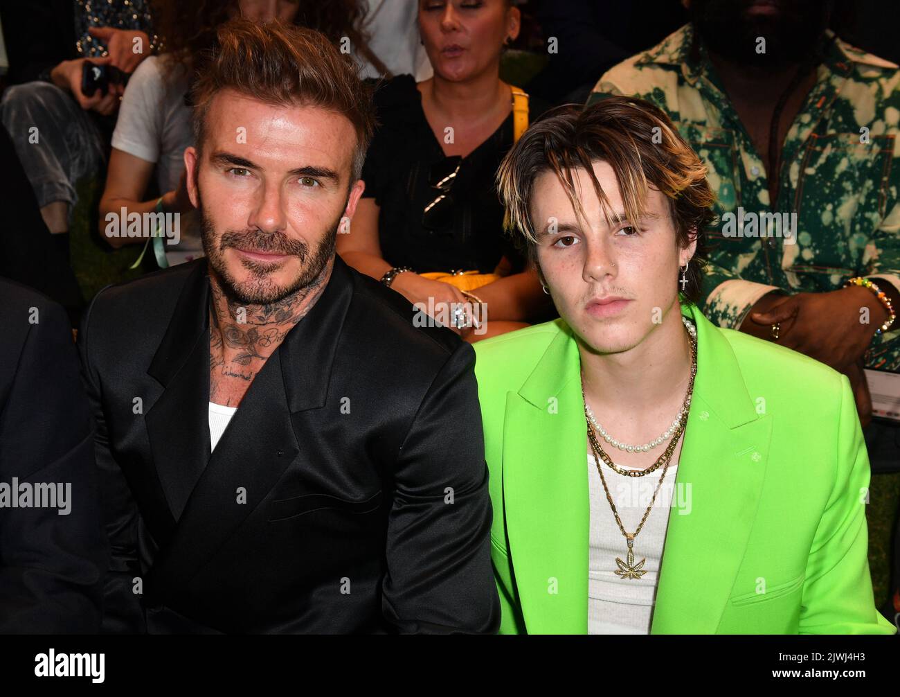 Dior Fashion week: David Beckham, Cruz Beckham, Naomi Campbell, Jessica ...