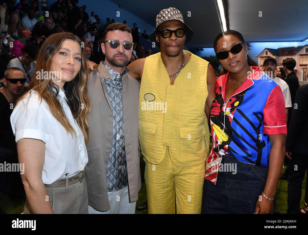 Dior Fashion week: David Beckham, Cruz Beckham, Naomi Campbell, Jessica ...