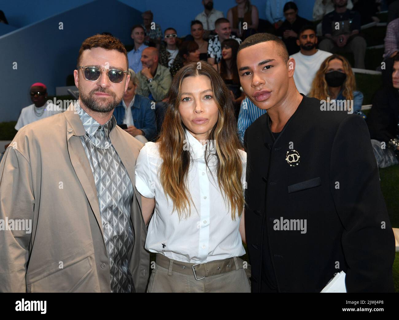 Dior Fashion week: David Beckham, Cruz Beckham, Naomi Campbell, Jessica ...