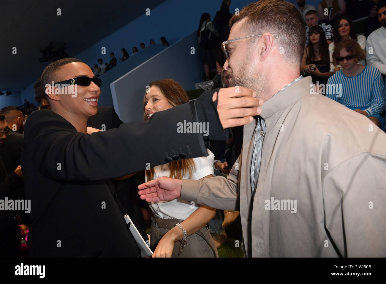 Dior Fashion week: David Beckham, Cruz Beckham, Naomi Campbell, Jessica ...