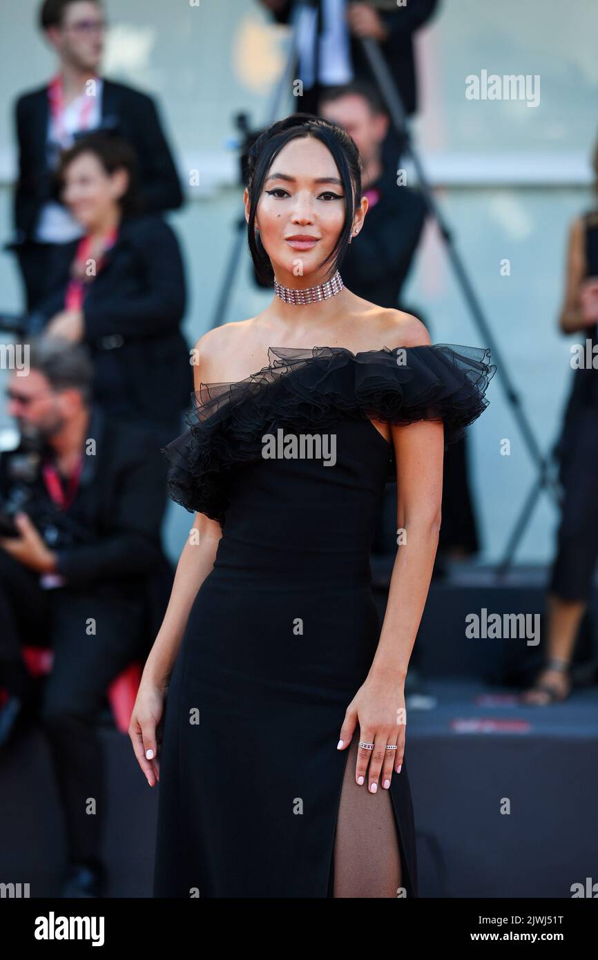 Venice, Italy. 05th Sep, 2022. Korlan Madi 79th Venice Film Festival ...