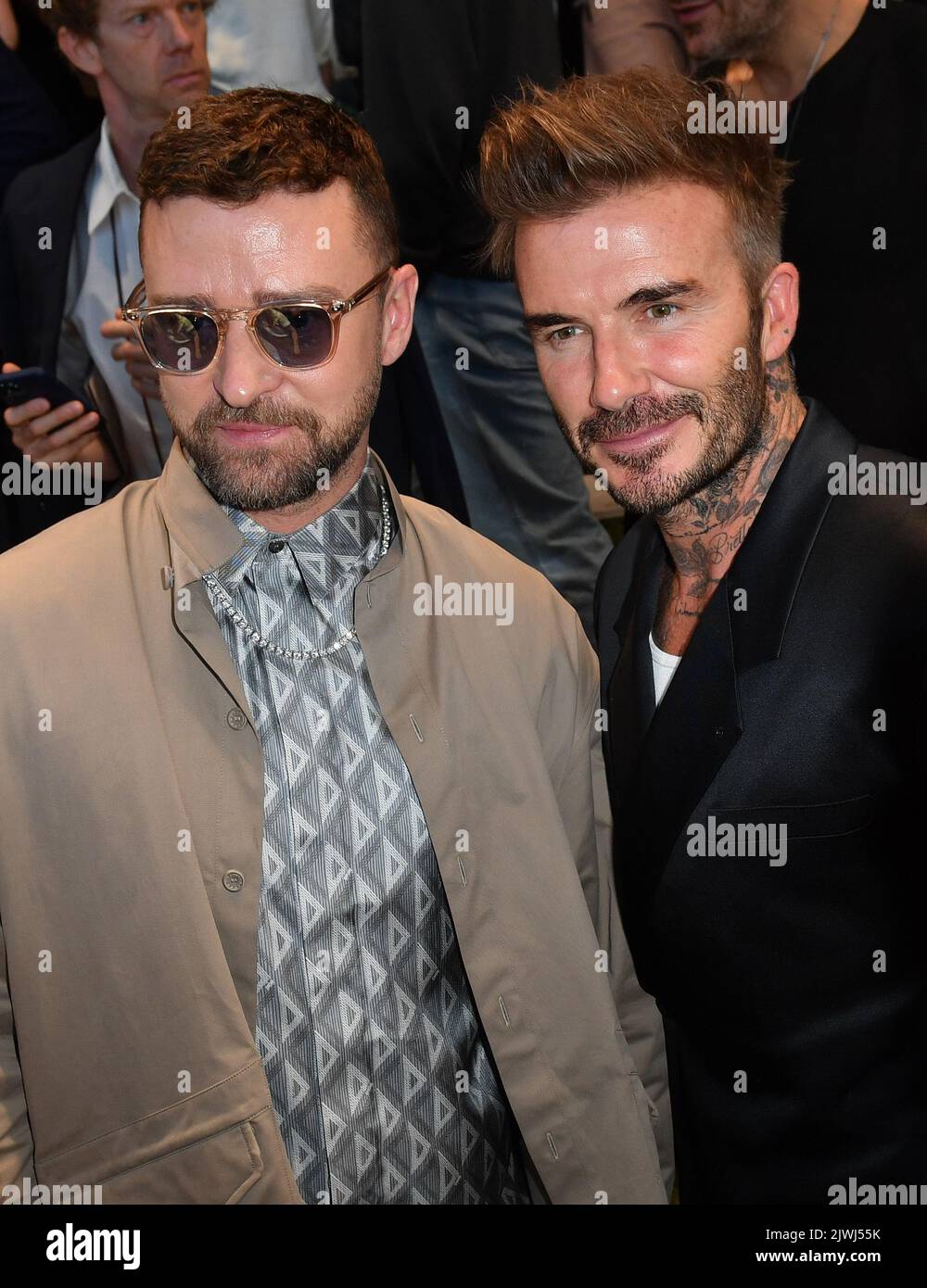 Dior Fashion week: David Beckham, Cruz Beckham, Naomi Campbell, Jessica ...