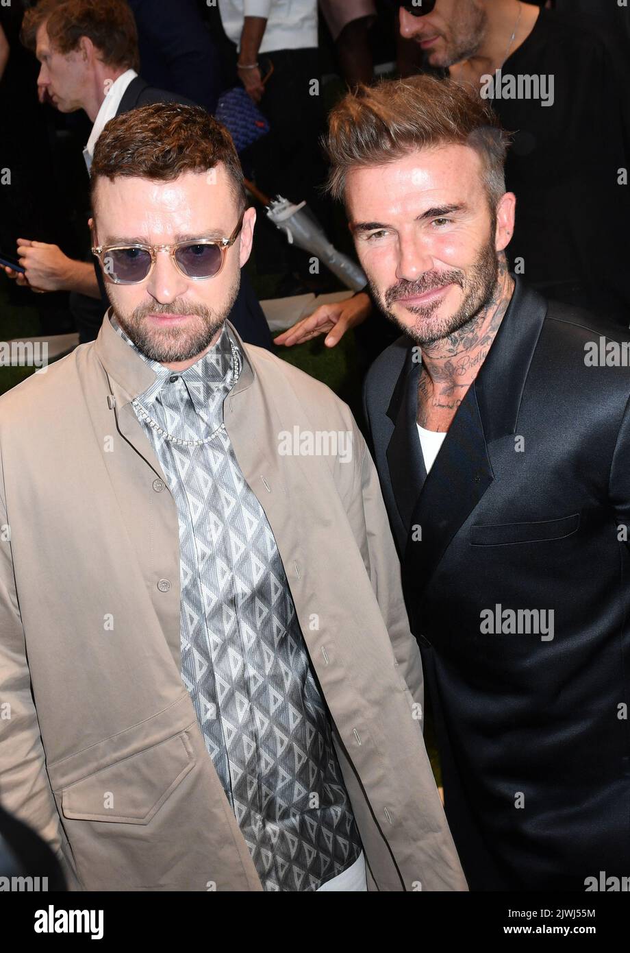 Dior Fashion week: David Beckham, Cruz Beckham, Naomi Campbell, Jessica ...