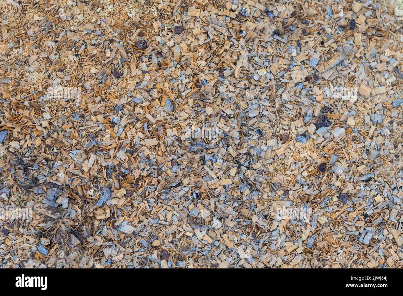 Wood chip texture. Details on the small wooden surface Stock Photo - Alamy