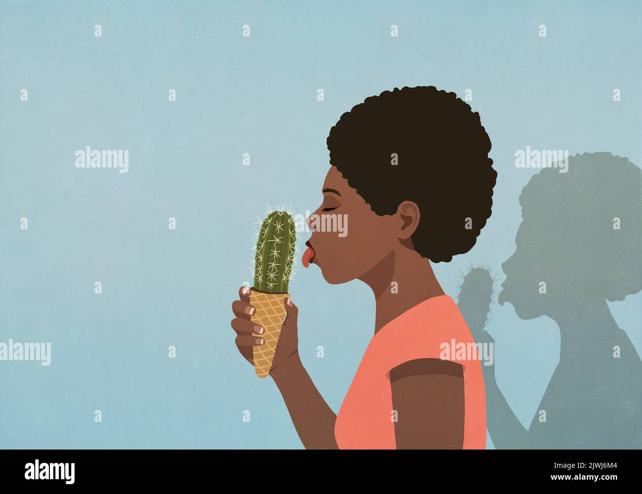 Cactus ice cream hi-res stock photography and images - Alamy