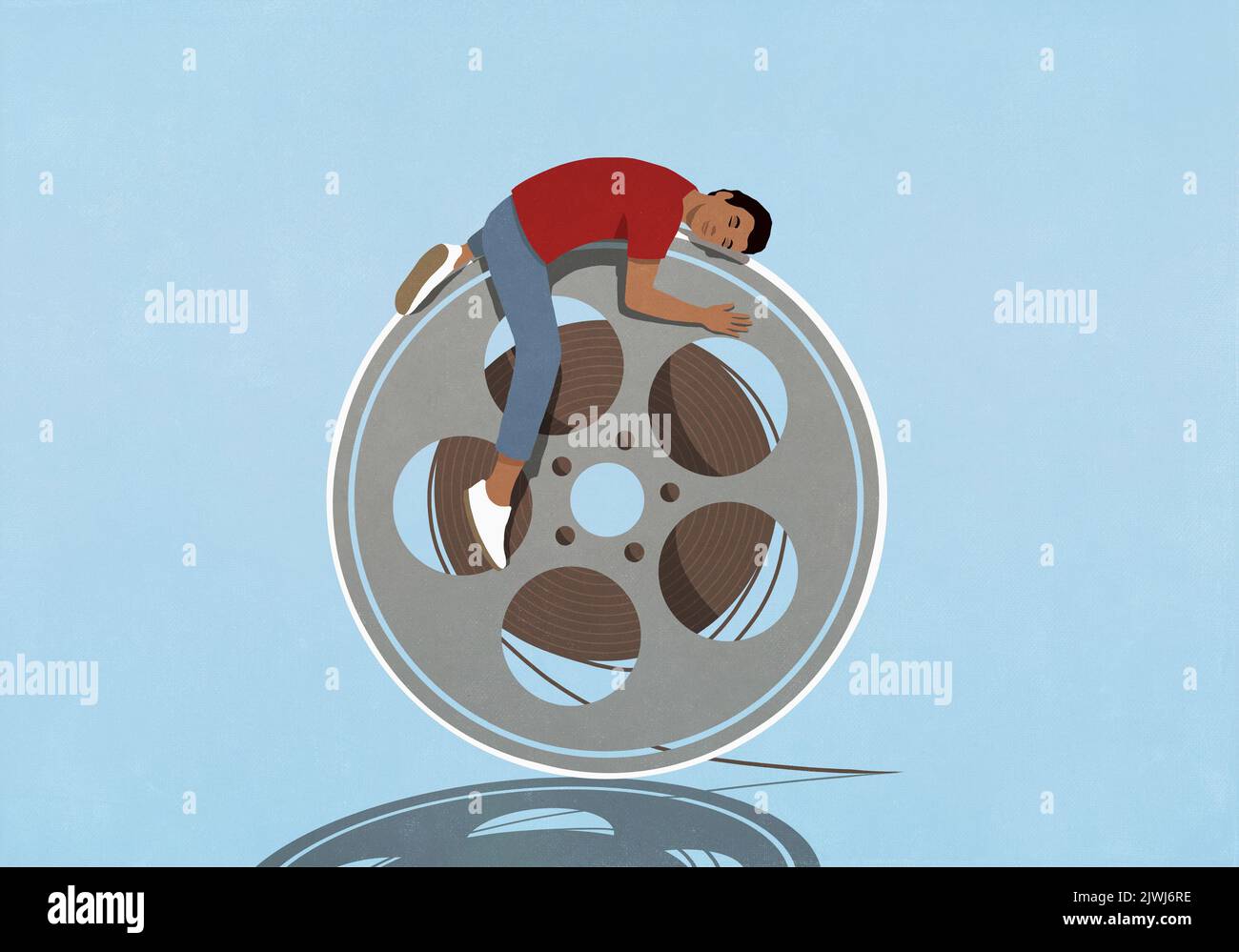 Move reel hi-res stock photography and images - Alamy