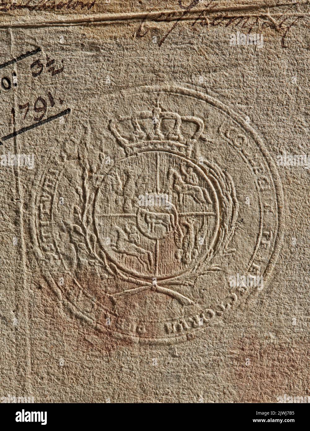 seal of the Commission of National Education. Stanisław August ...