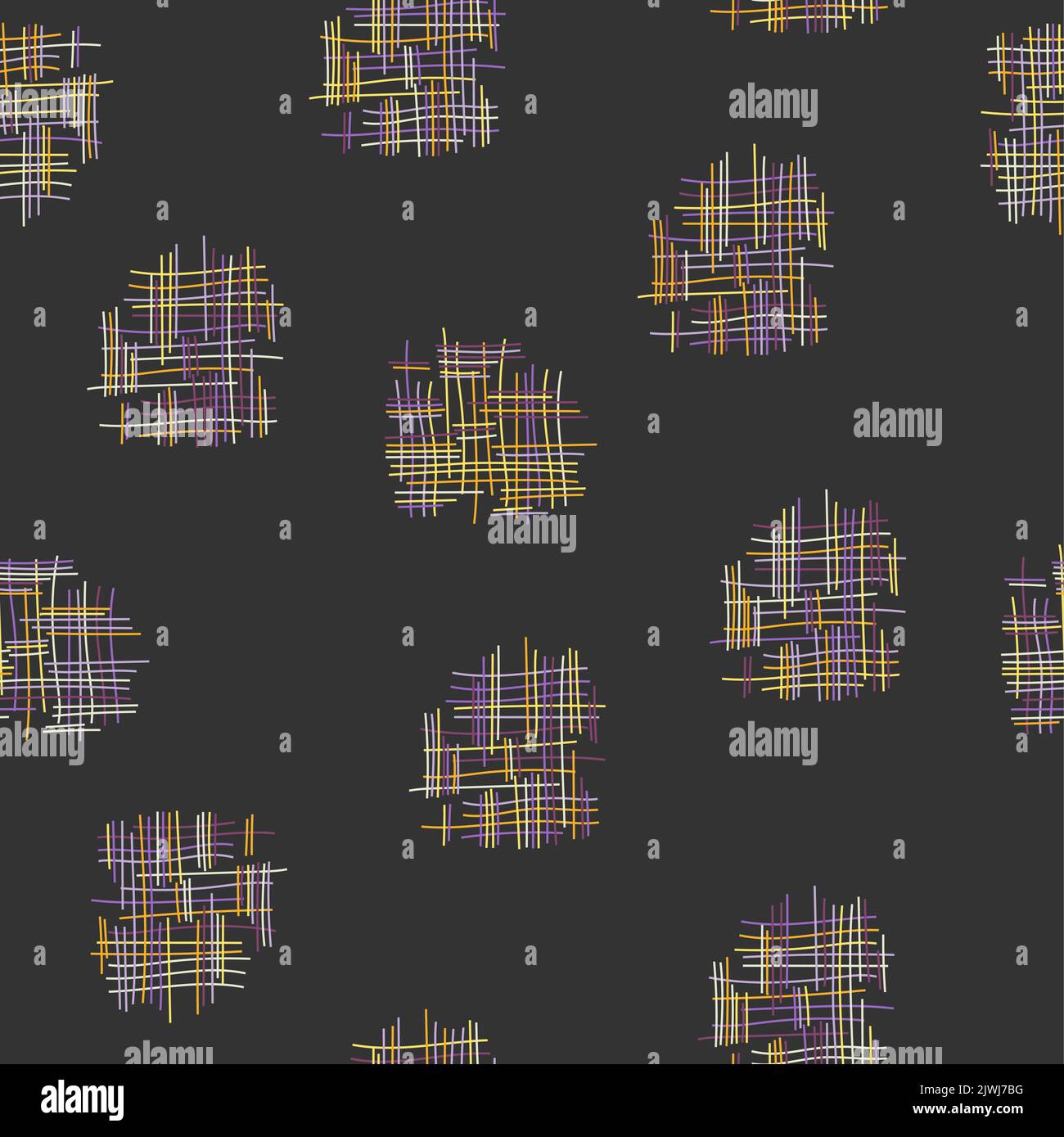 Seamless editable abstract pattern. Vector illustration for textiles ...