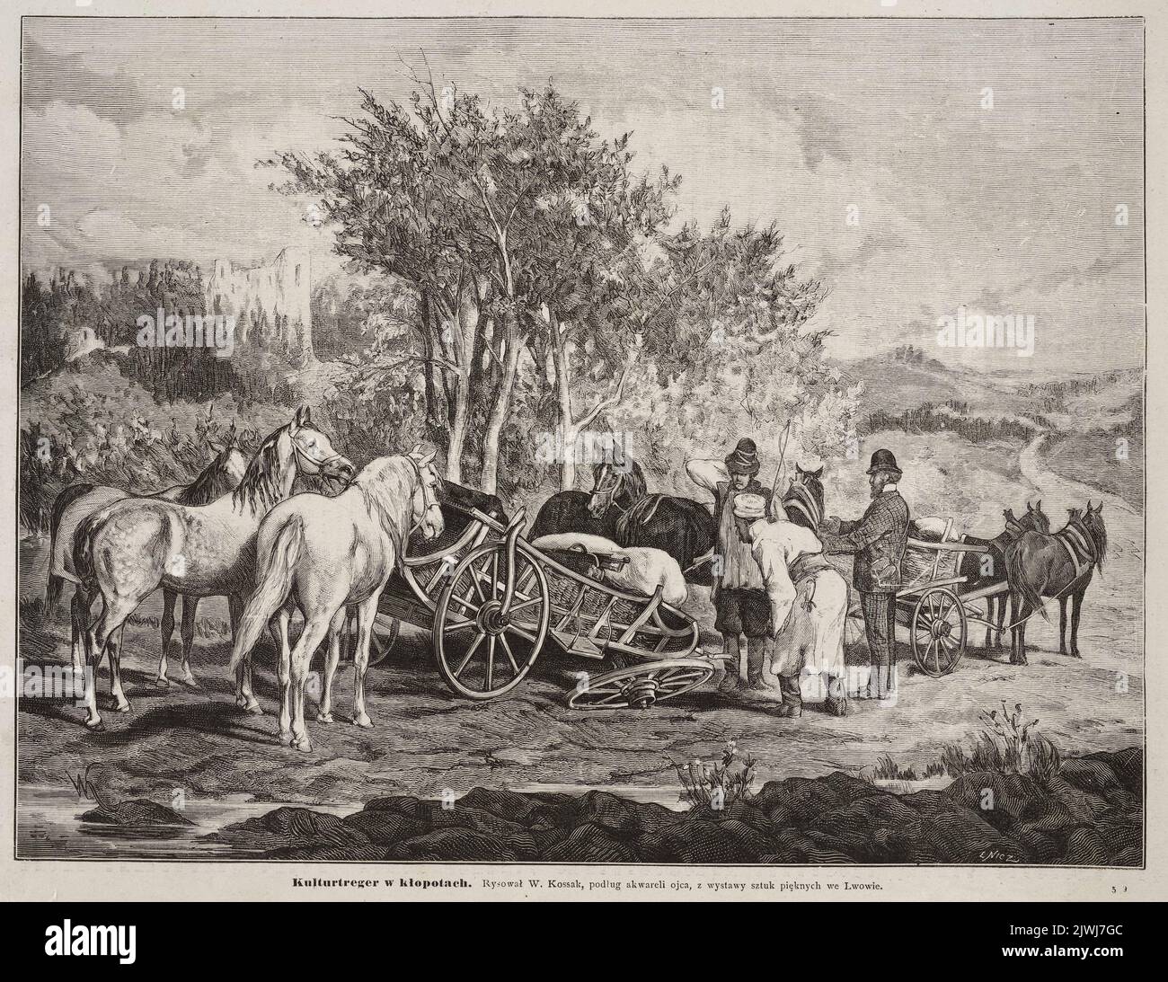 Wojciech Kossak (1856-1942), A culture dictator in trouble, according ...