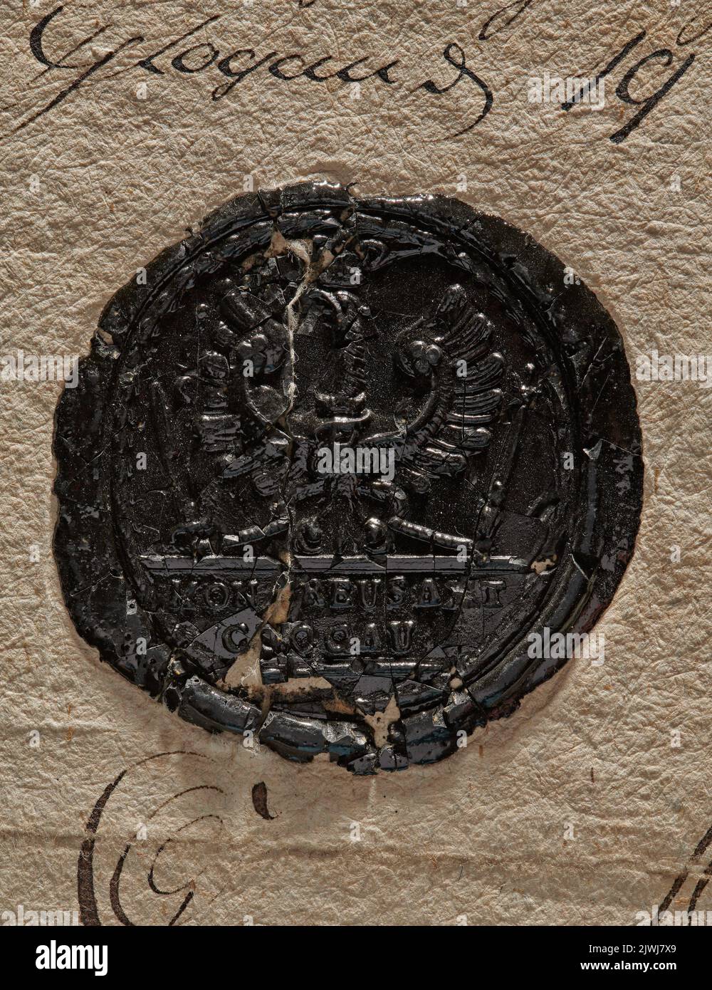 Seals with a coat of arms hi-res stock photography and images - Alamy