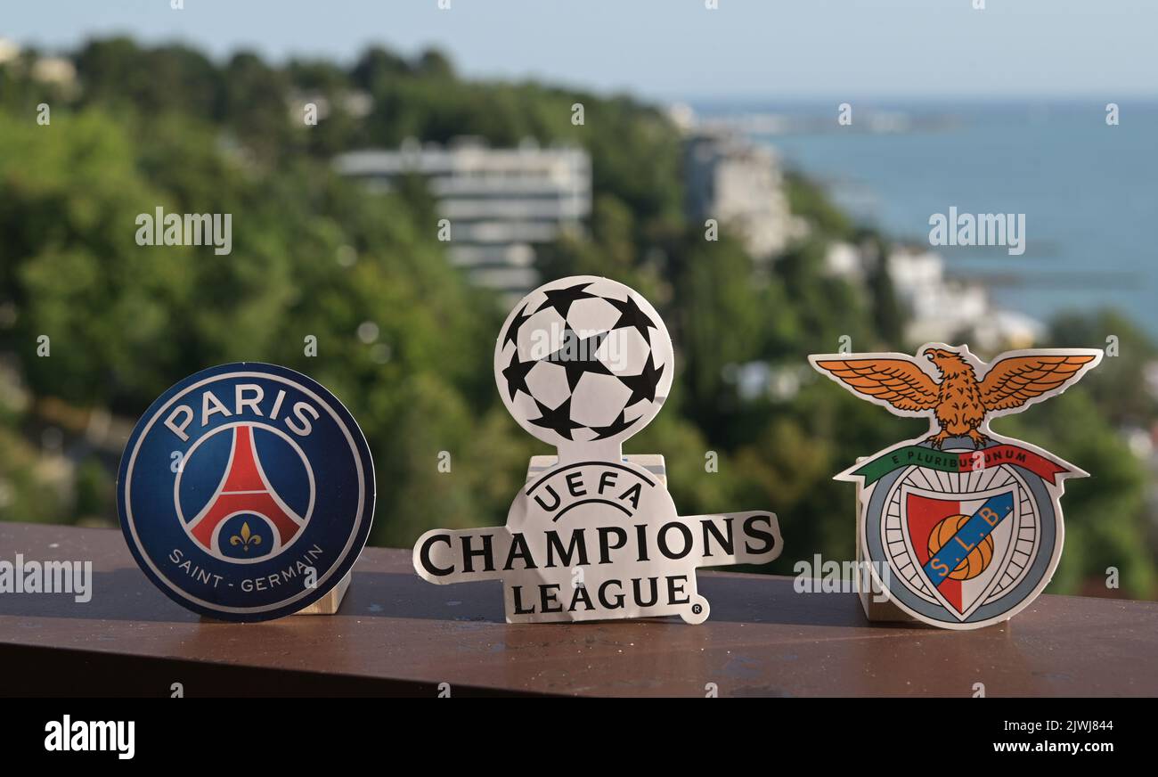 Champions league uefa 2022 logo flag hi-res stock photography and ...