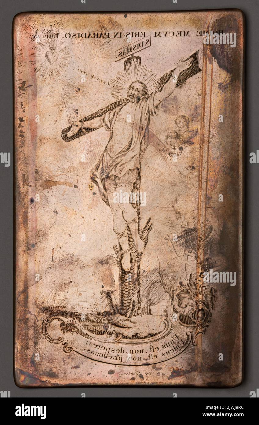 HODIE MECVM ERIS IN PARADISO. Luc.23. (St. Dismas on the Cross ...