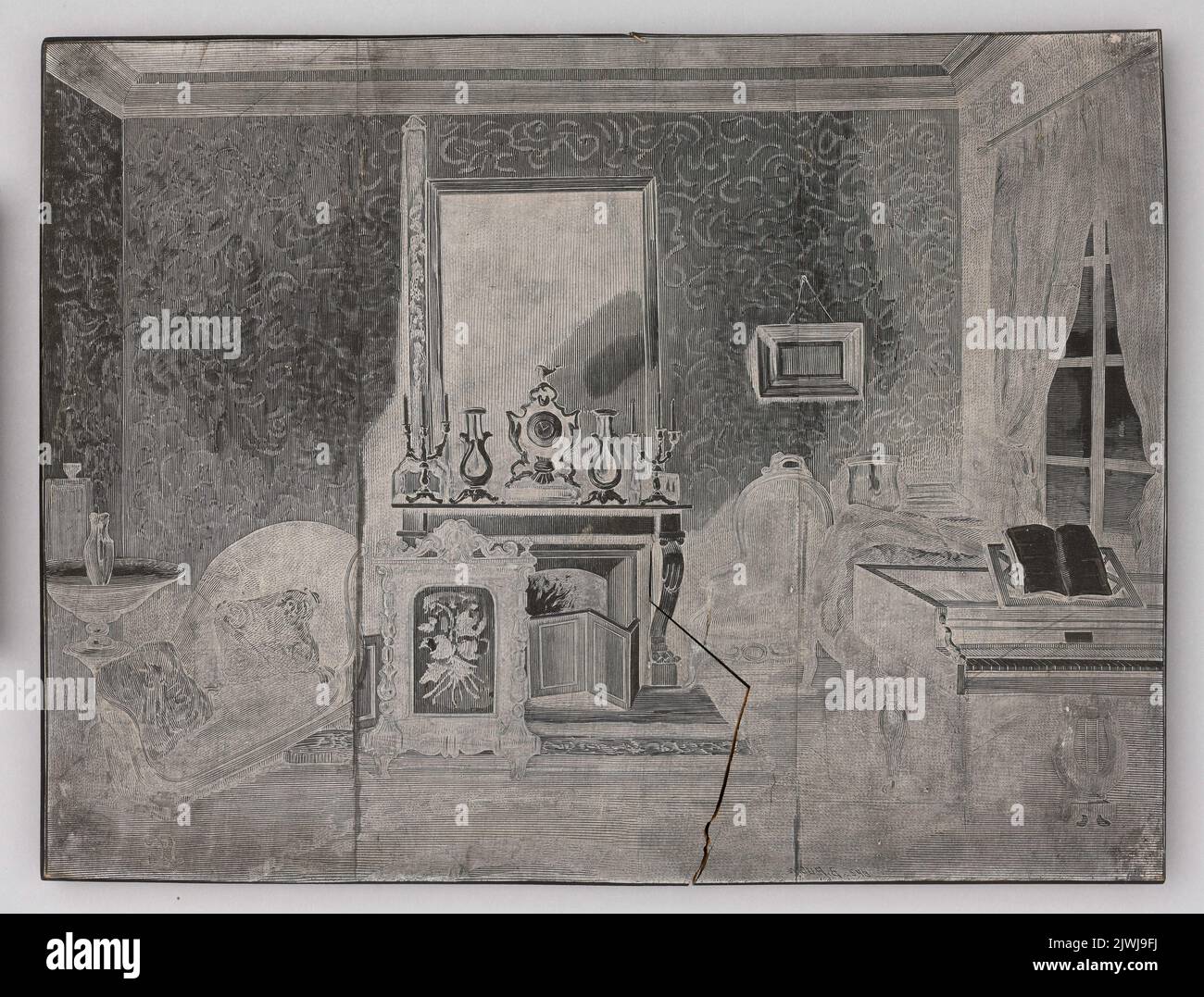 Frederic Chopin’s room. Puc, Bronisław (fl. 1867-1891), graphic artist ...