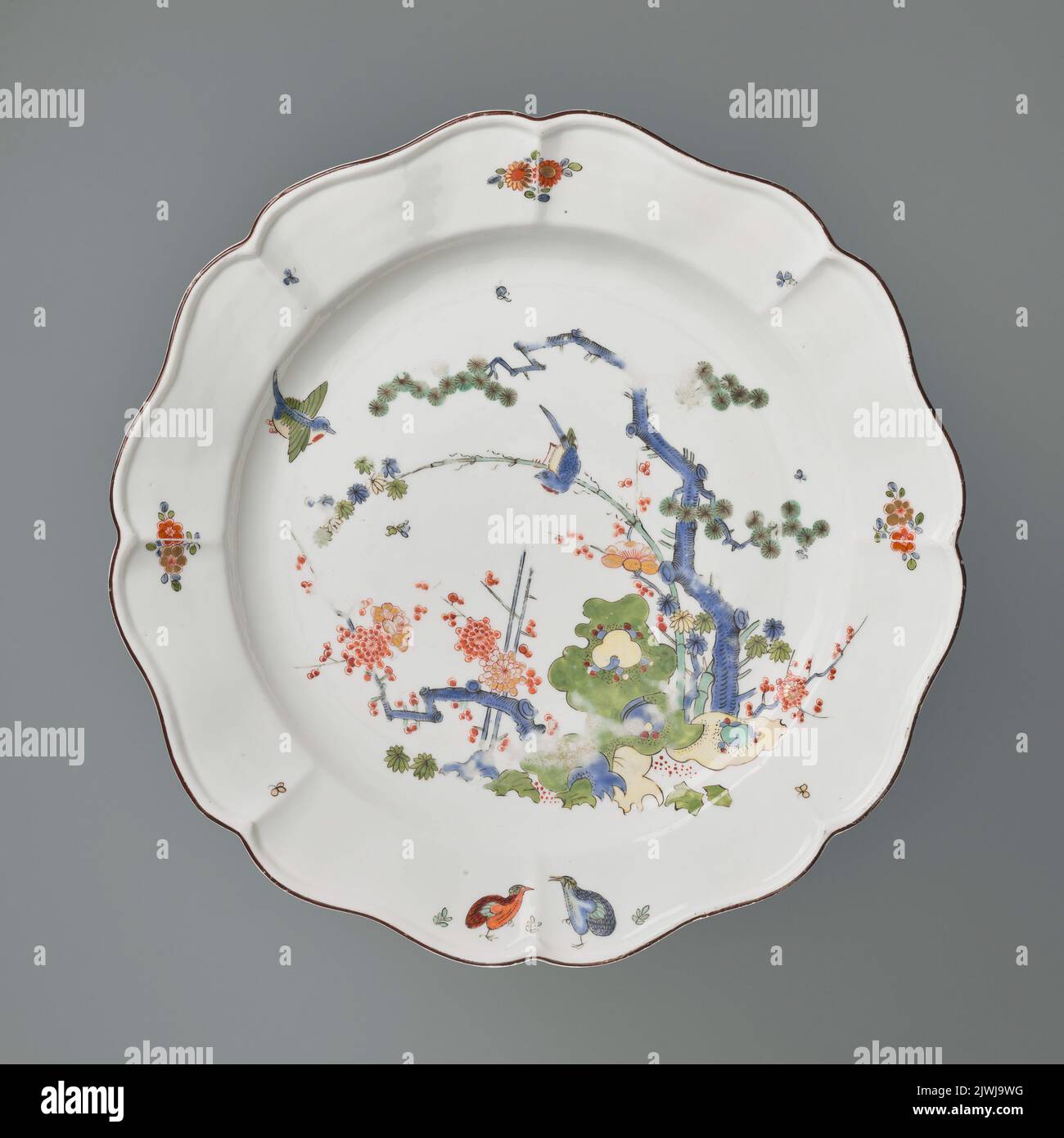 Plate. Koenigliche Porcellain Fabrique, Meissen (1710-1763), factory ...
