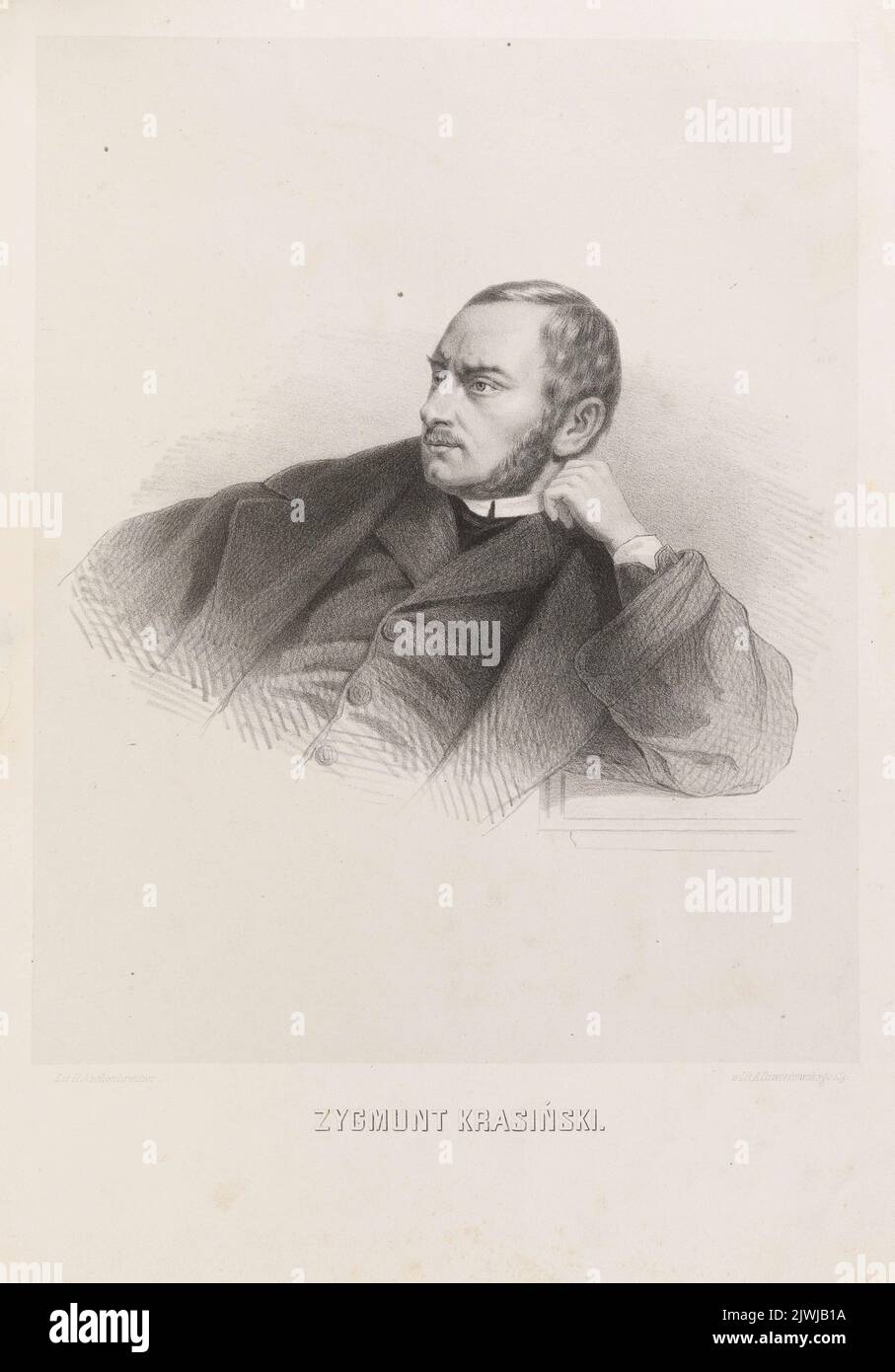 Portrait of Zygmunt Krasiński. Dzwonkowski, Adam (Warszawa ; zakład ...