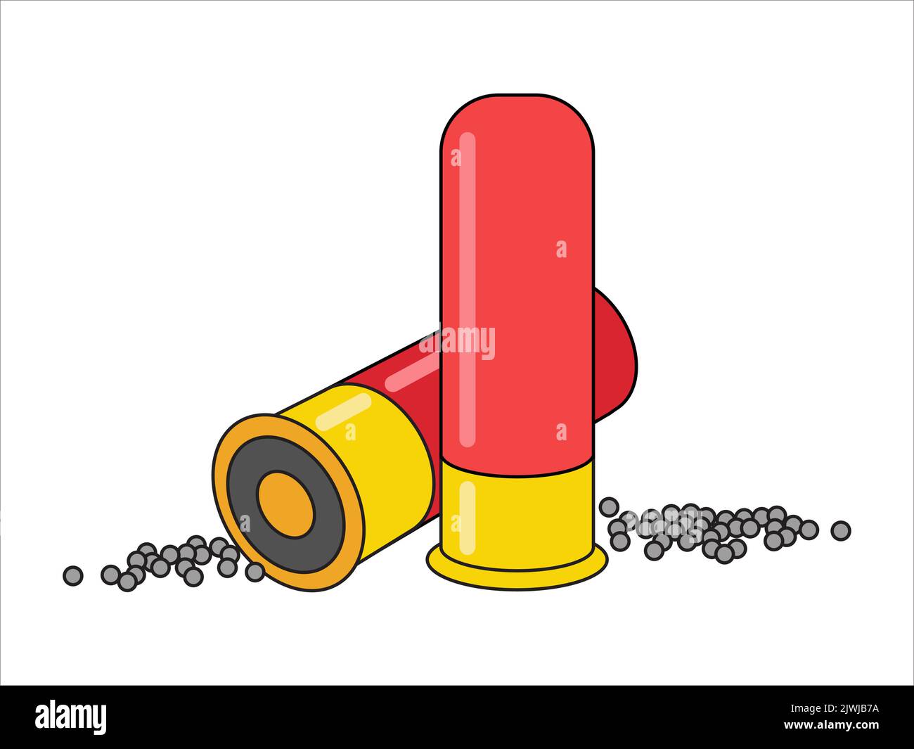 Cartoon Shotgun Shell