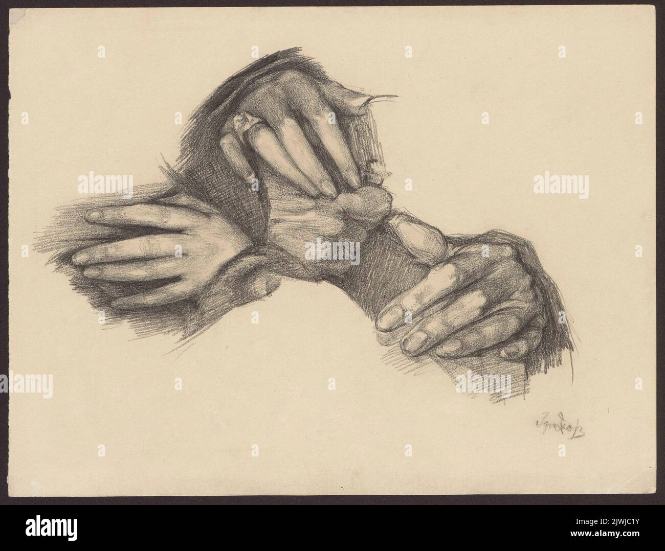 Study for the print “The Old Market Square from the town house of XX ...