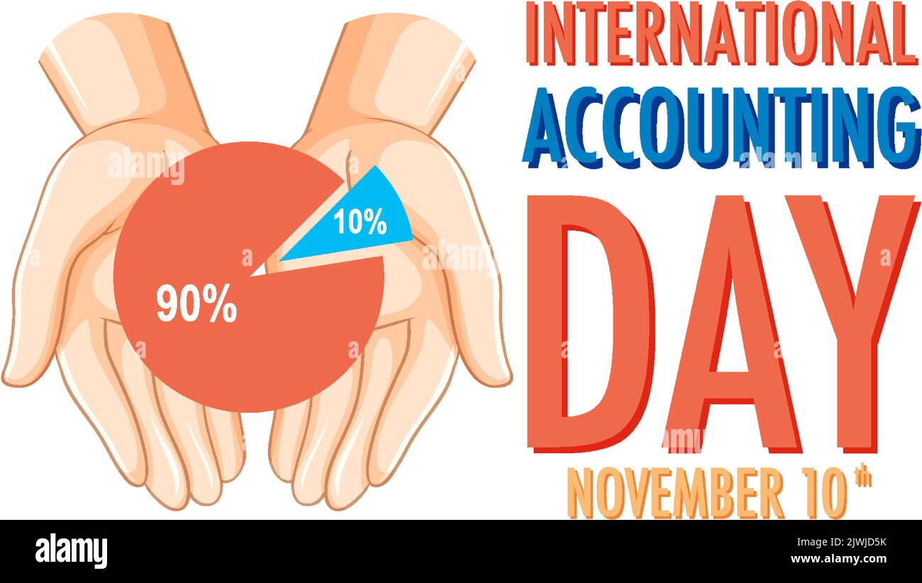 International Accounting Day Poster Design illustration Stock Vector ...