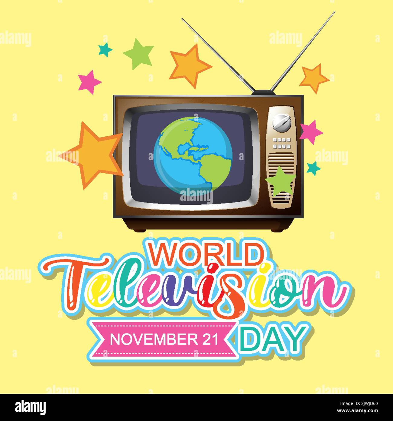 Television signage Stock Vector Images - Alamy