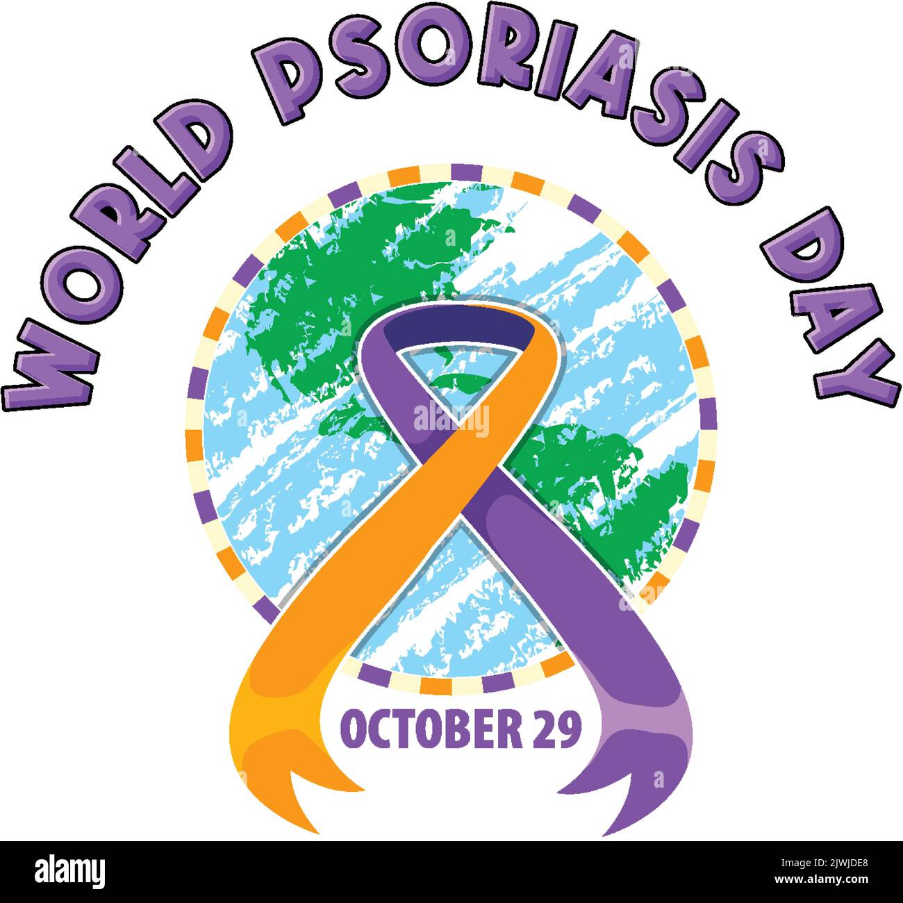 World Psoriasis Day Poster illustration Stock Vector Image & Art - Alamy