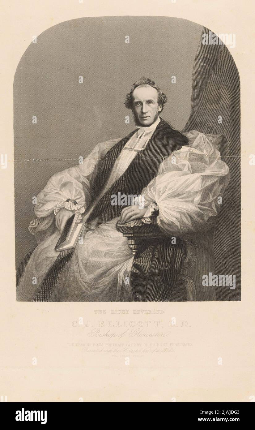 Charles john ellicott portrait hi-res stock photography and images - Alamy