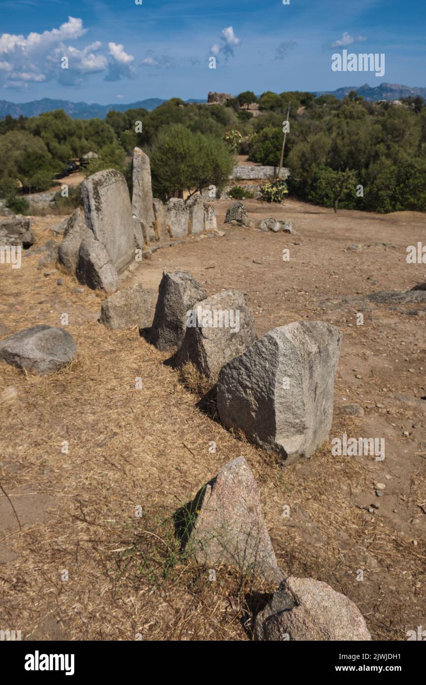 Great archaeological complex with nuraghe, village, giants' tomb, domus ...