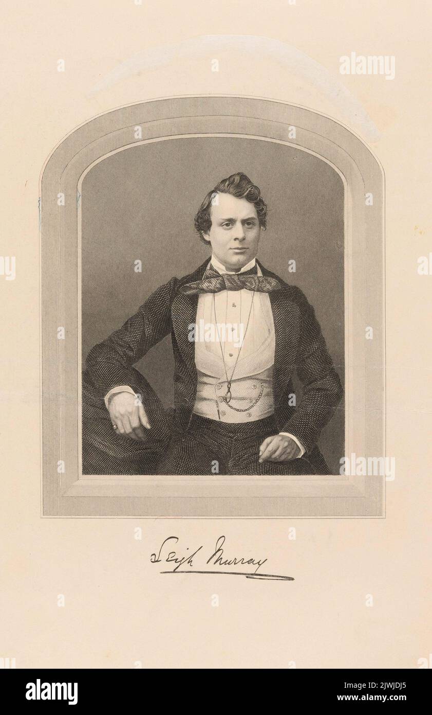 Portrait of Henry Leigh Murray. Tallis, John (Londyn ; 1810-1876 ...