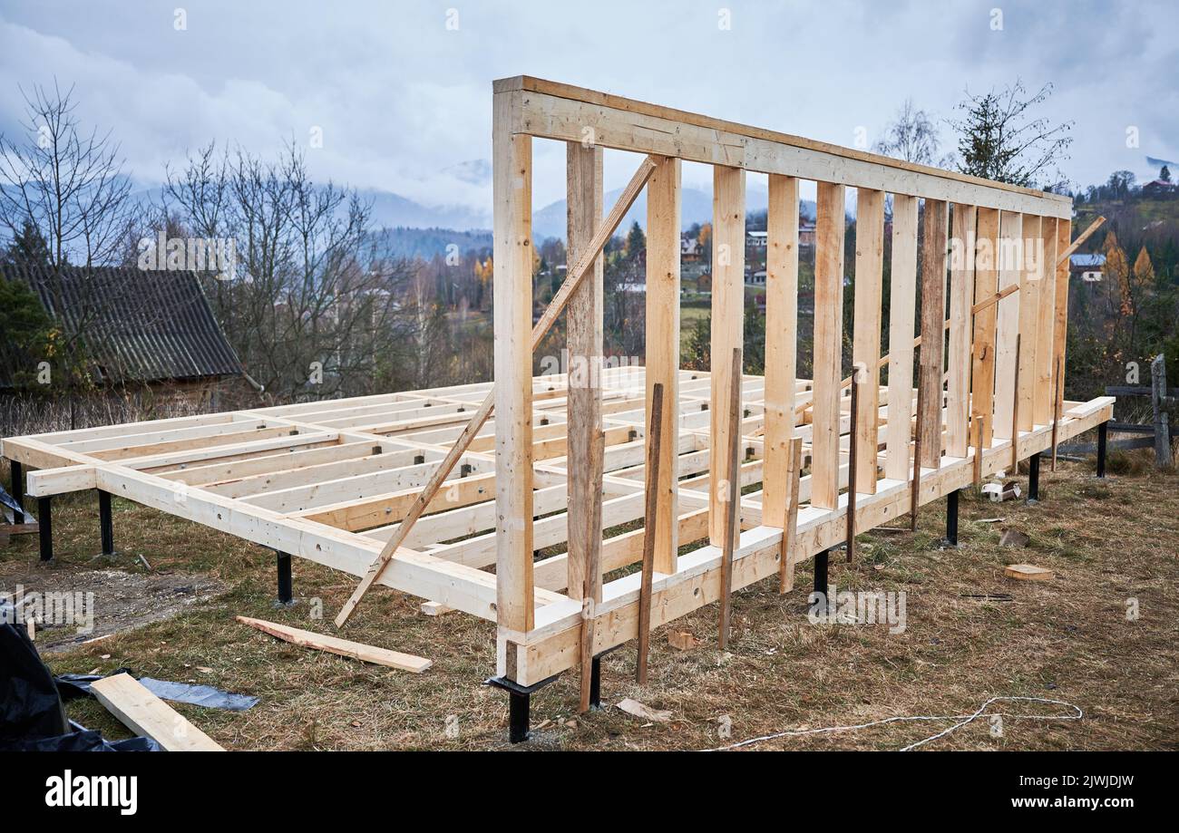 Wood Piling Foundations Foundations For House Extensions | RADIX