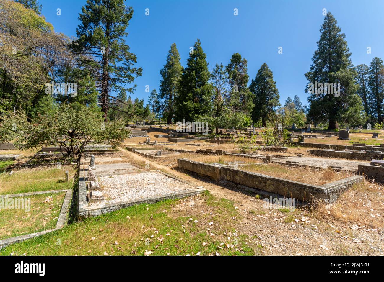 Old California Cemetery, United States Stock Photo - Alamy