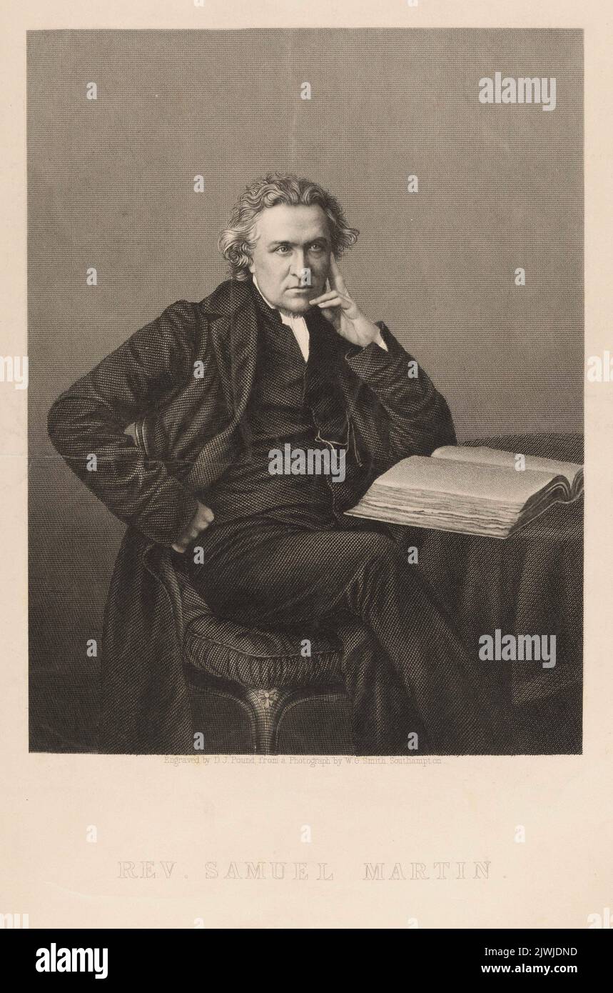 Portrait of Samuel Martin. Smith, W. G. (fl. ca 1850-1860 ...