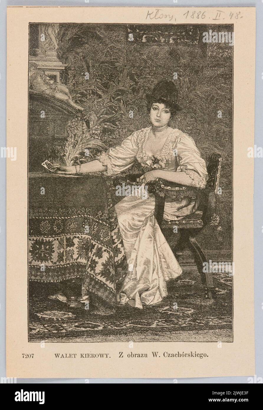 Reproduction of a painting: Władysław Czachórski (1850-1911), Jack of ...