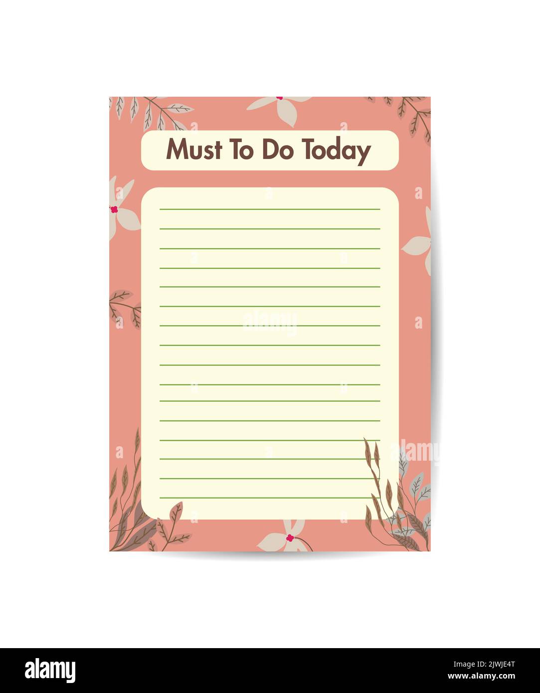 To do planner template Daily check list cozy autumn vibes Autumn trendy ...