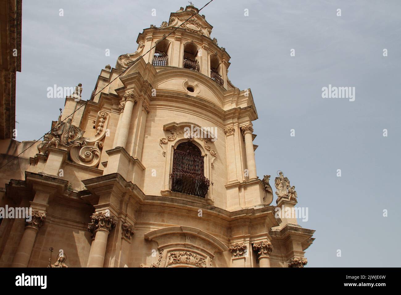 baroque church (st joseph) in ragusa in sicily (italy Stock Photo - Alamy
