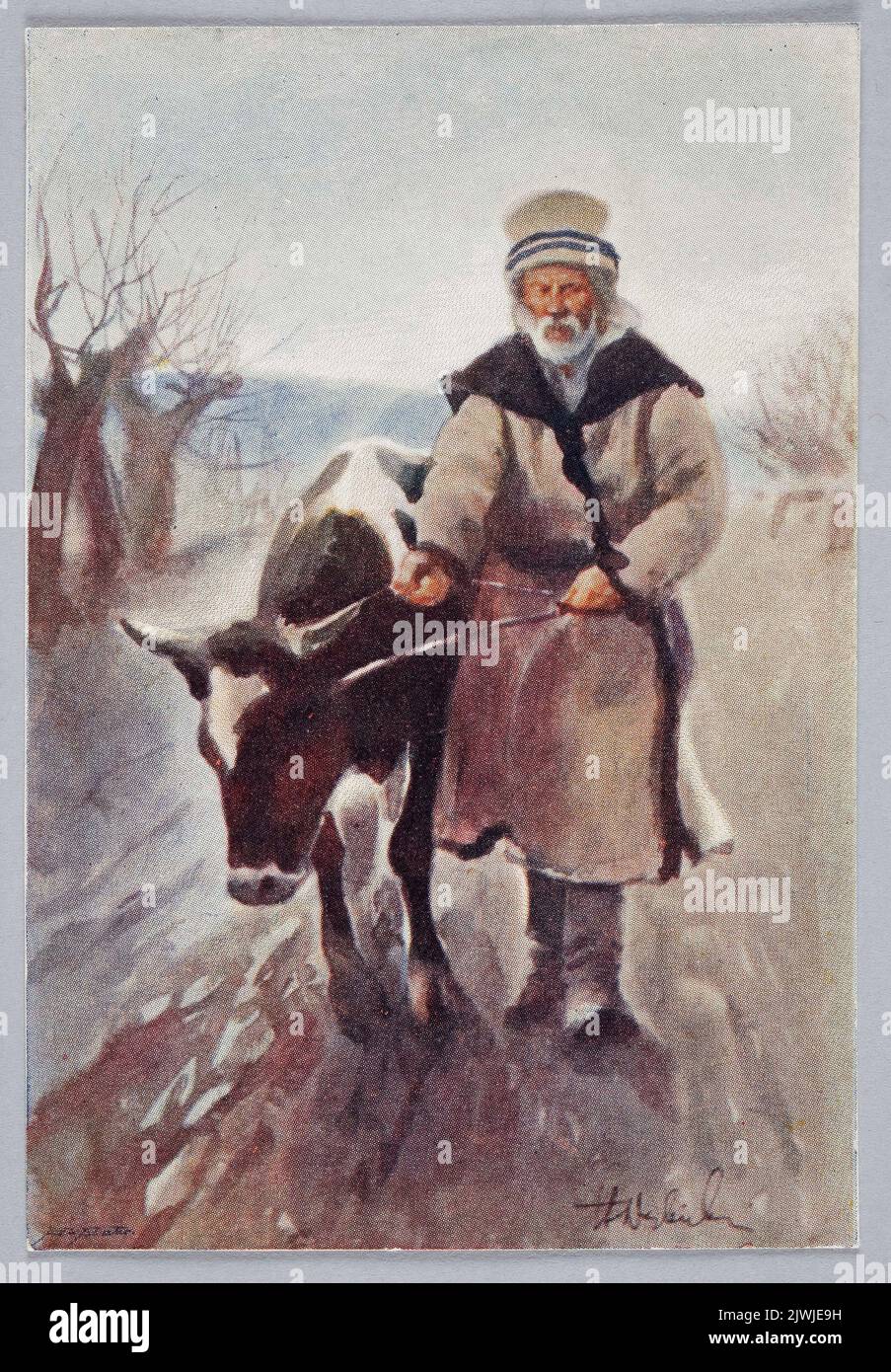 Reproduction of a painting on a postcard: Dębicki, Stanisław (1866-1924 ...