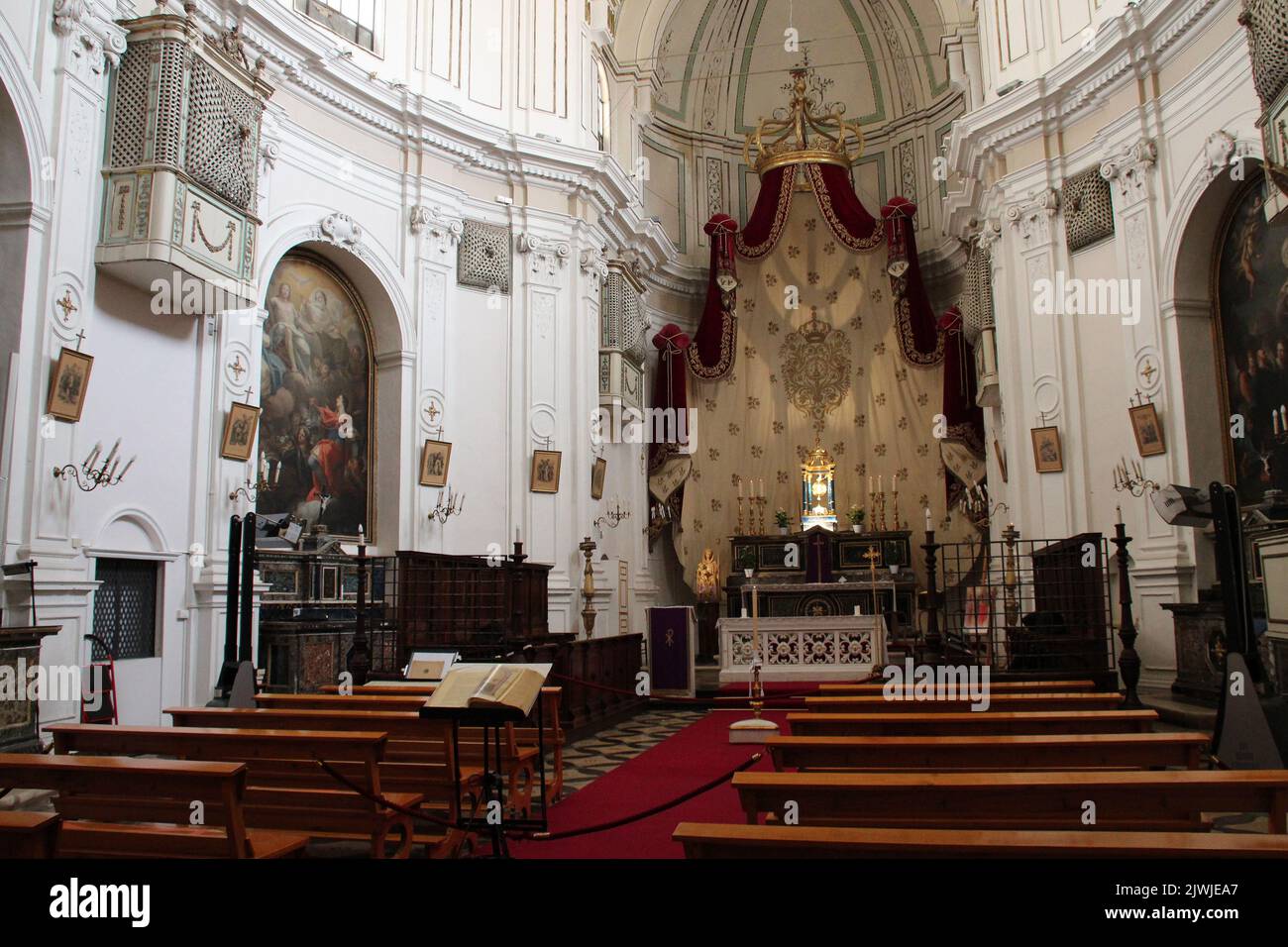 baroque church (st joseph) in ragusa in sicily (italy Stock Photo - Alamy