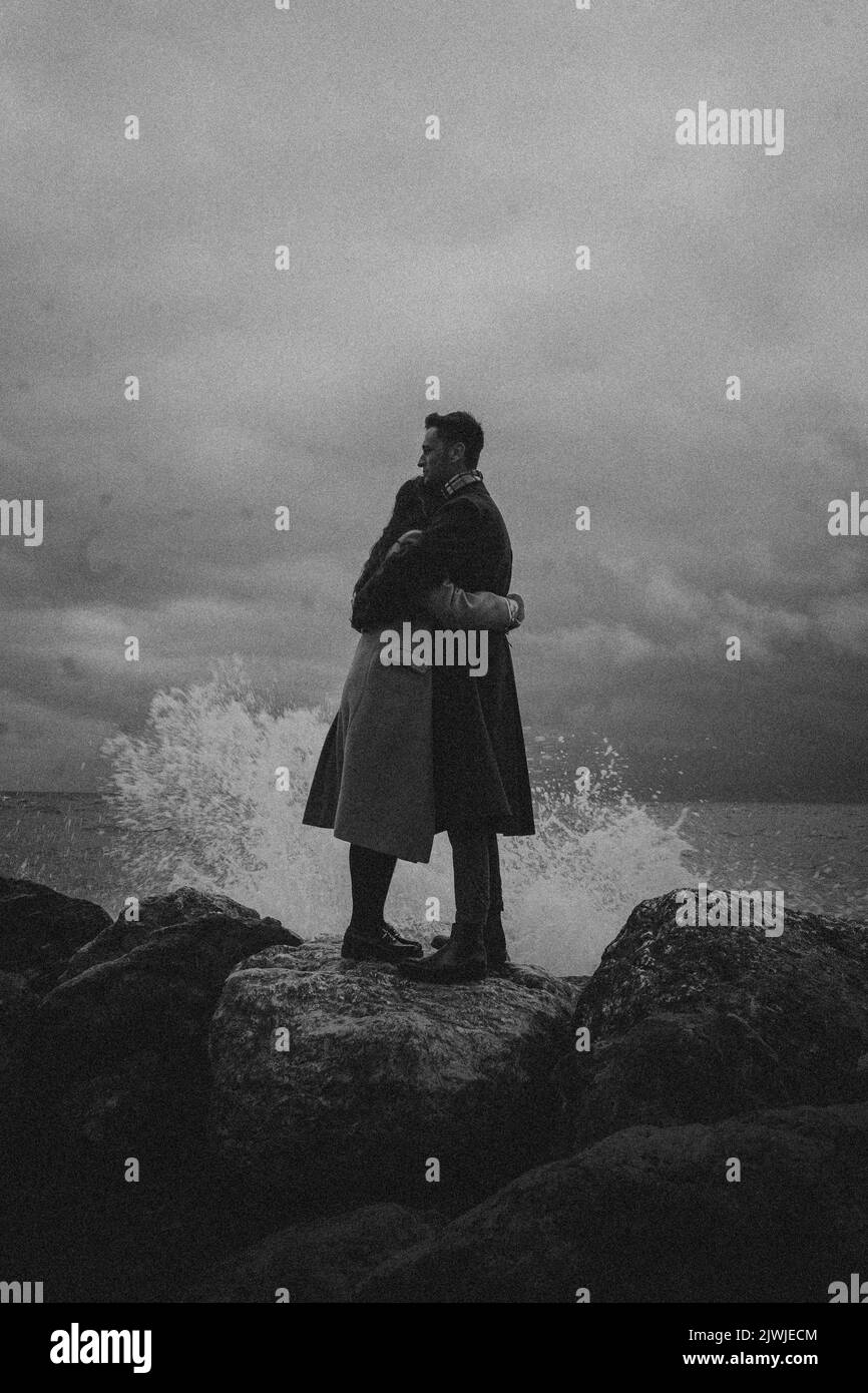 Couples portraits Black and White Stock Photos & Images - Alamy