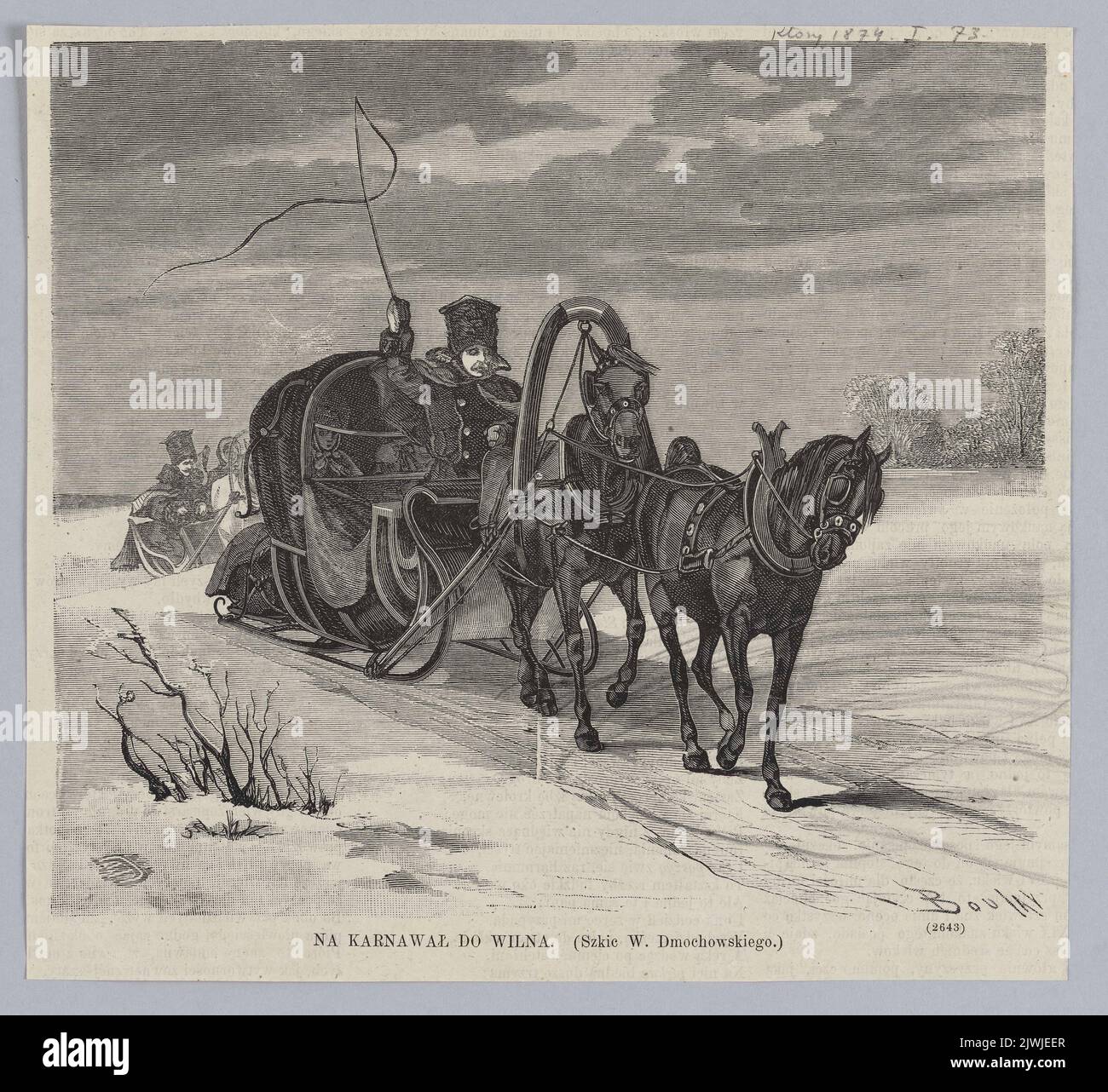 Reproduction of a painting: Dmochowski, Władysław (1841-1913), To ...