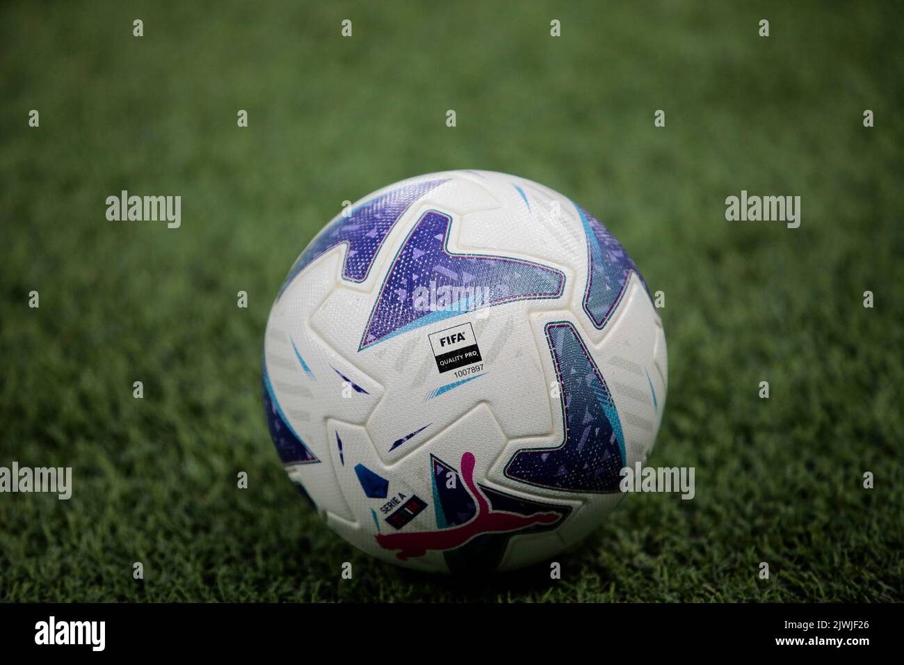 Match ball during the Italian Serie A tootball match between Ac Milan ...