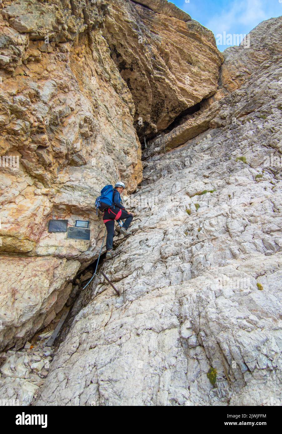 Dolomiti (Italy) - A view of Dolomites mountain range, UNESCO site ...