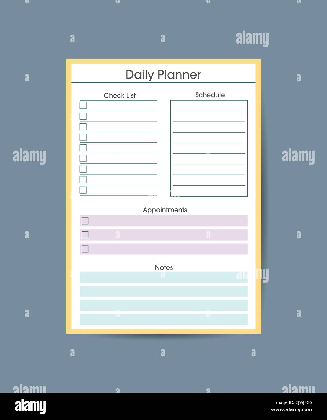 Simple weekly interior hi-res stock photography and images - Alamy