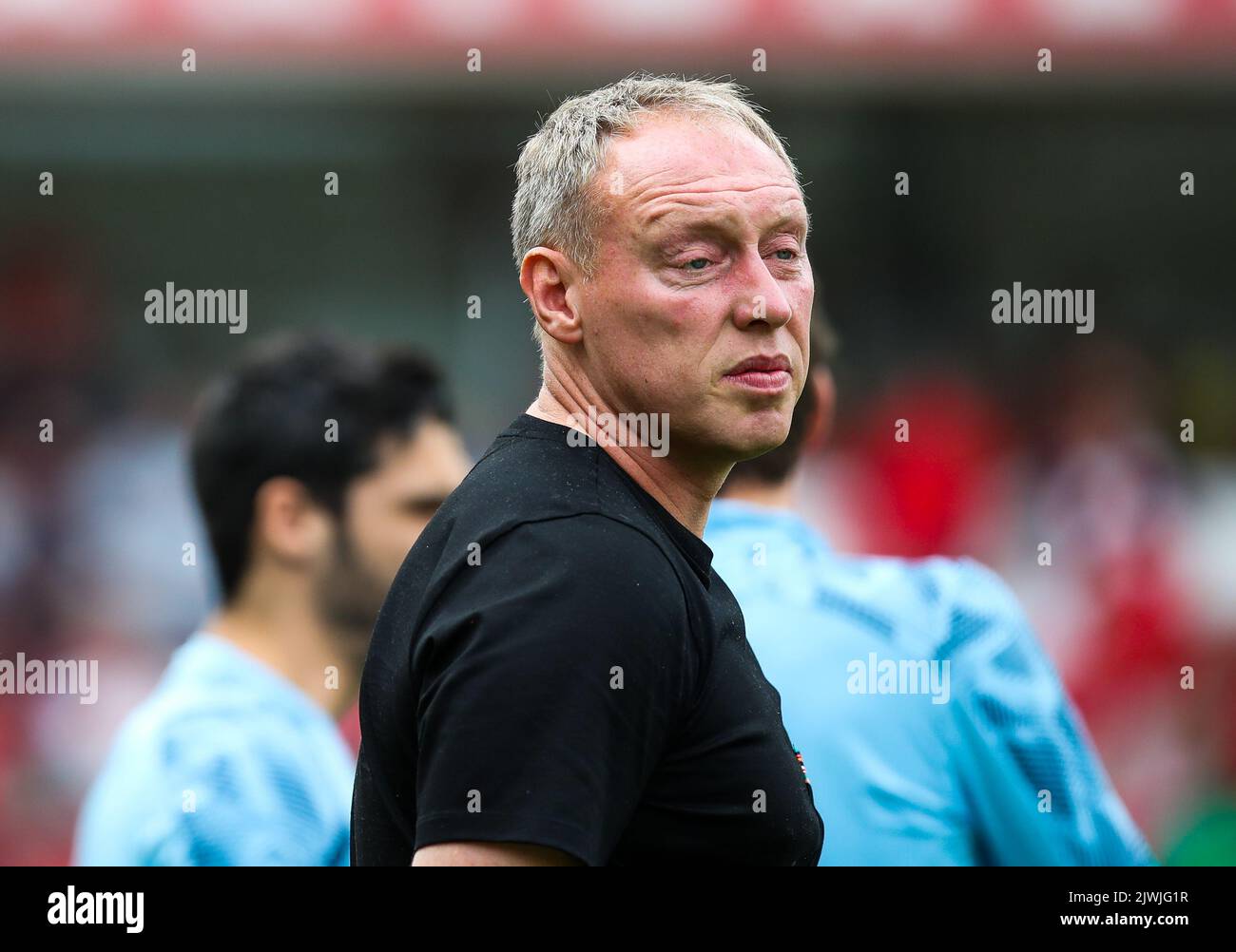Nottingham Forest manager Steve Cooper ahead of the Premier League ...