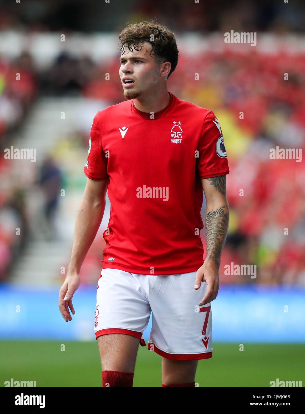 Nottingham Forest's Neco Williams during the Premier League match at ...