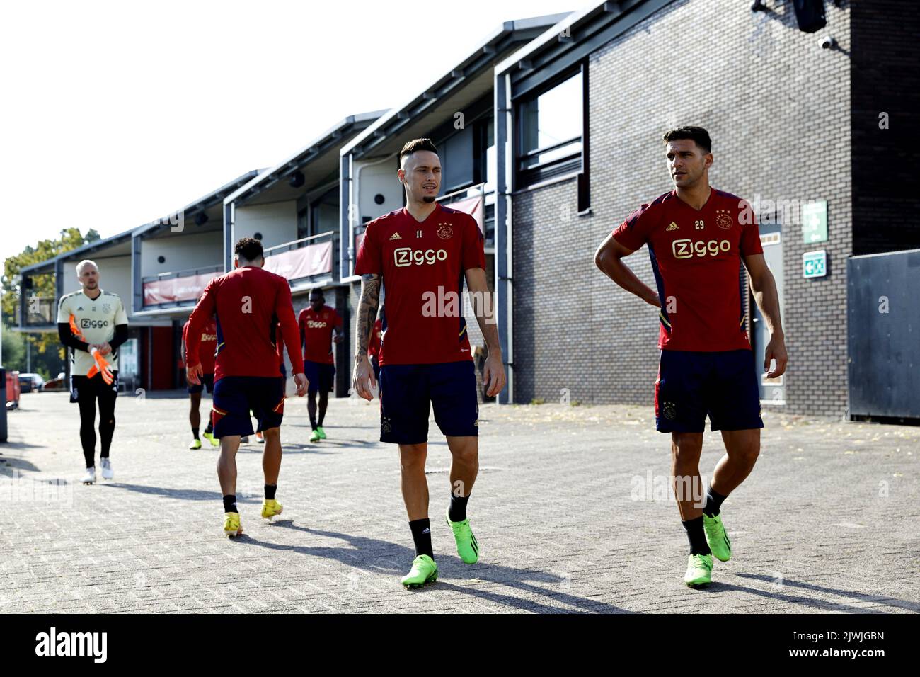 Amsterdam, Netherlands. September 6, 2022, AMSTERDAM - (lr) Lucas ...