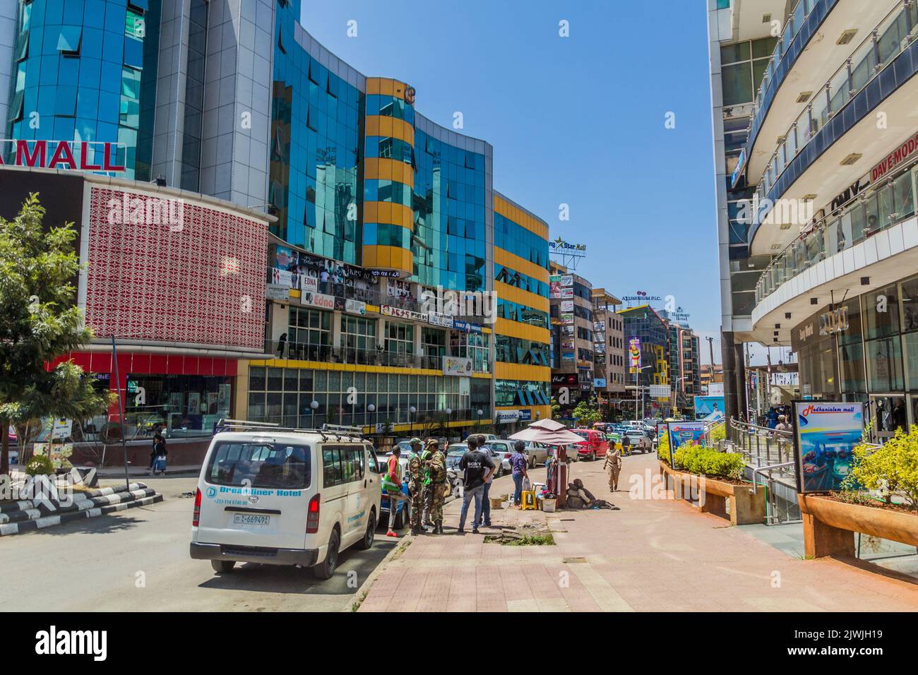 Commercial building addis ababa ethiopia hi-res stock photography and ...