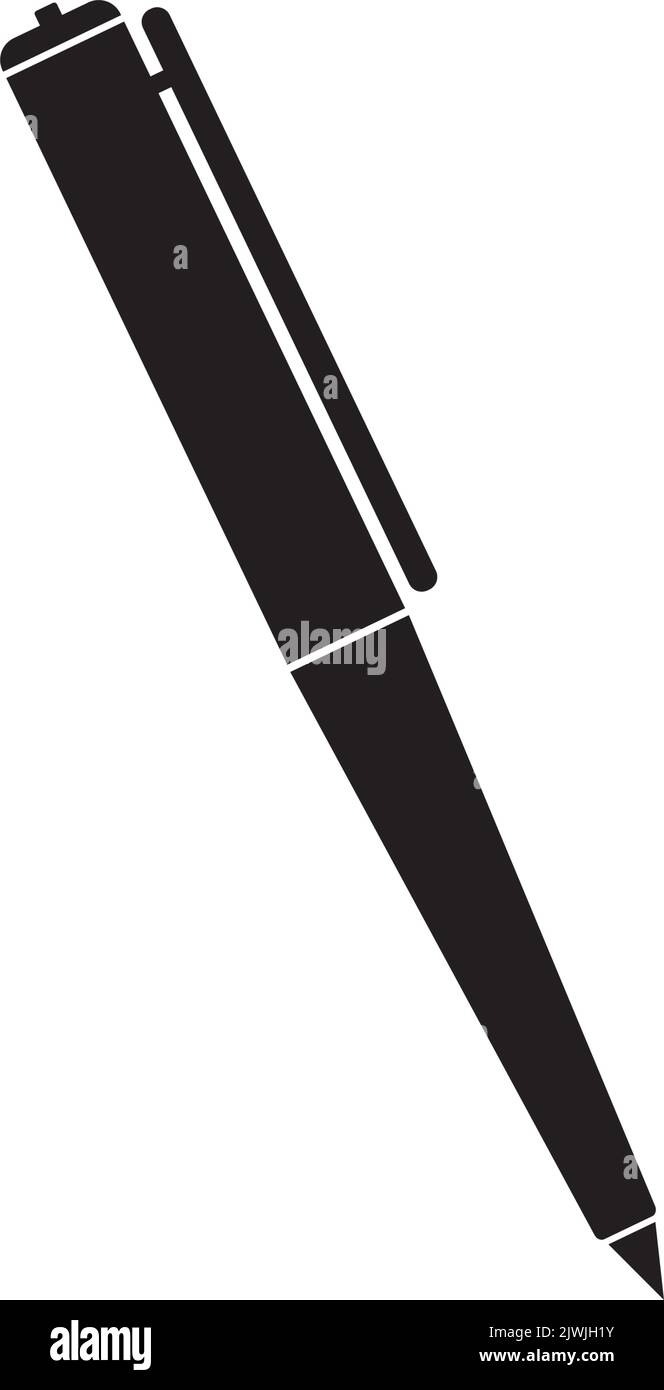 pen icon logo vector design, this image can be used for making company ...