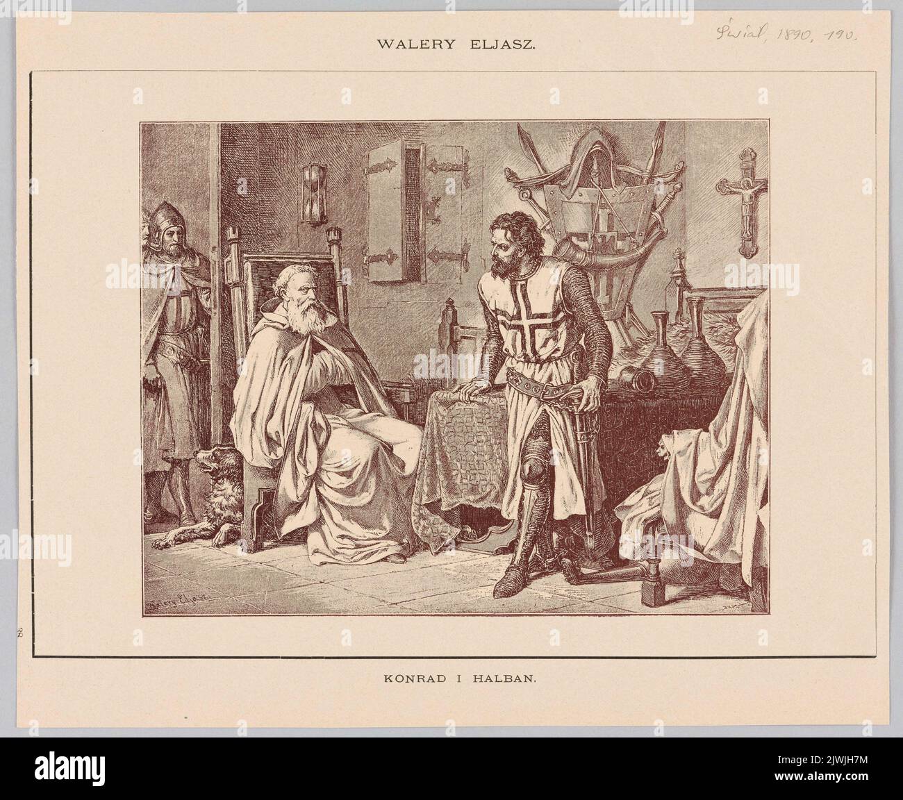 Konrad and Halban; from: ` Świat` 1890, p. 190. Husnik & Häusler (Praga ...