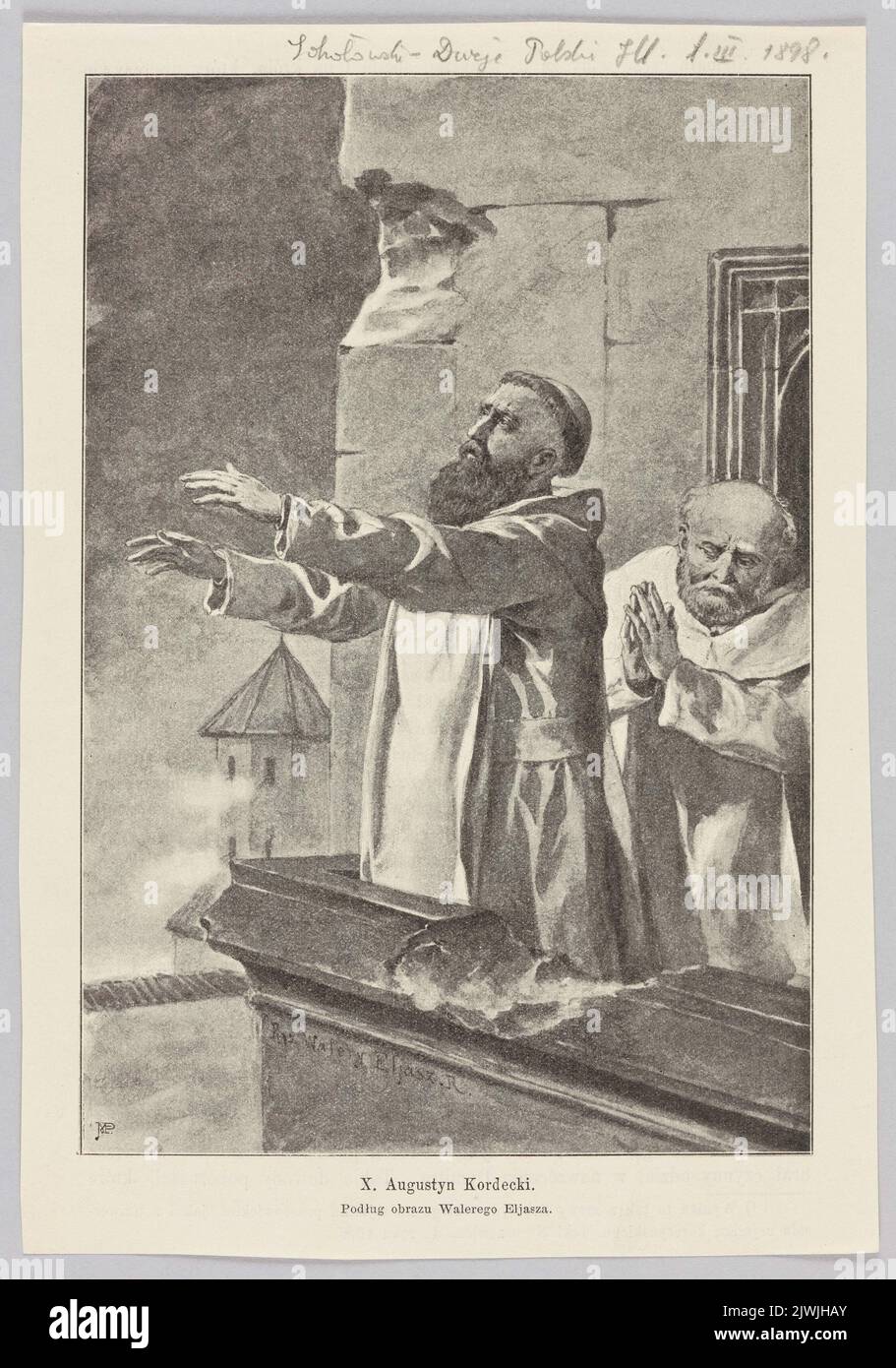Walery Eljasz-Radzikowski, Father Augustyn Kordecki. Perles, Maurycy ...
