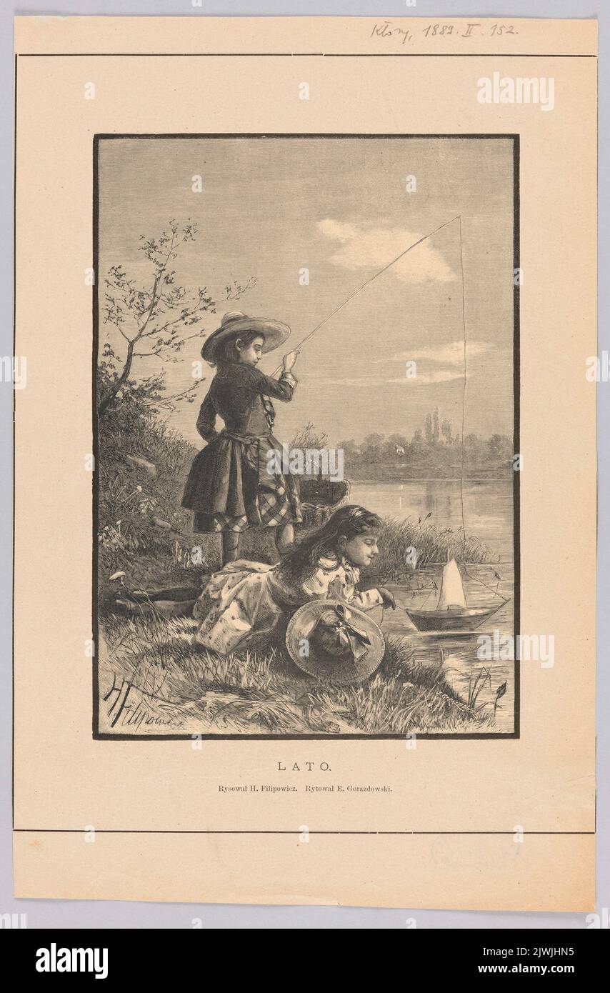 Henryk Filipowicz, The Summer. Filipowicz, Henryk (1842-po 1915 ...