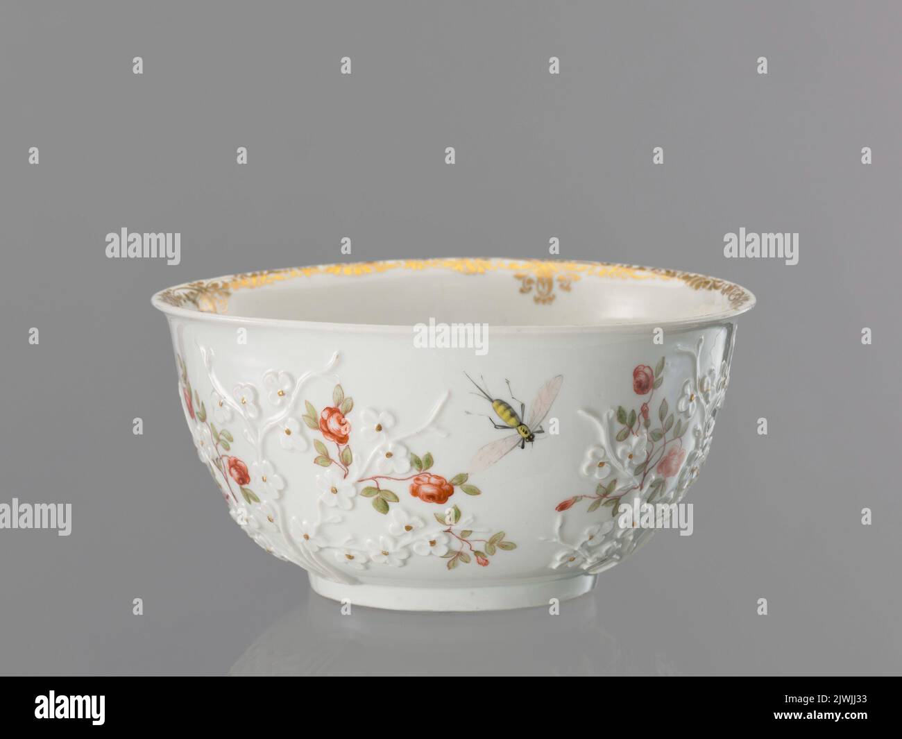 Bowl with Neptune on a dolphin. Hausmaler (malarz "domowy ...